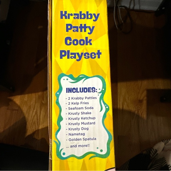 Nickelodeon | Toys | Spongebob Squarepants Krabby Patty Cook Playset ...